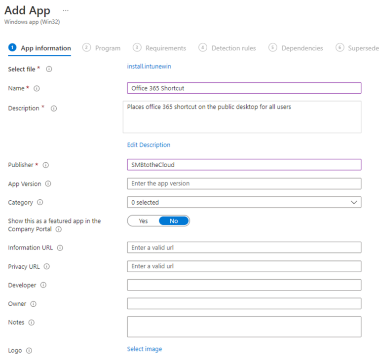Deploy custom Shortcuts to the public desktop for all users with Intune ...