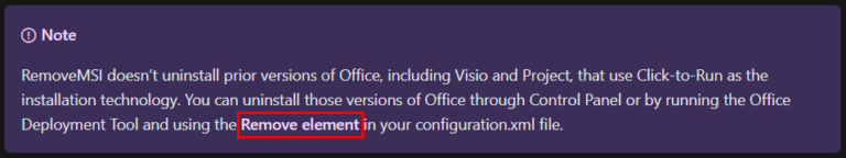 Remove Any Installed Version of Microsoft Office When Deploying M365 ...