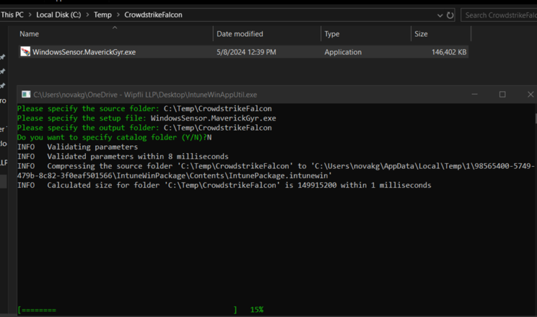 Deploy CrowdStrike Falcon Sensor with Intune – SMBtotheCloud