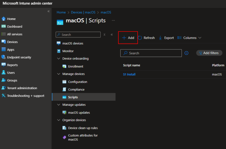 Deploy SentinelOne for macOS with Intune – SMBtotheCloud