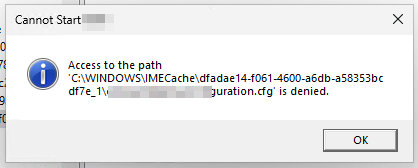 IMECache Permissions Errors with User Context Win32 Apps – SMBtotheCloud
